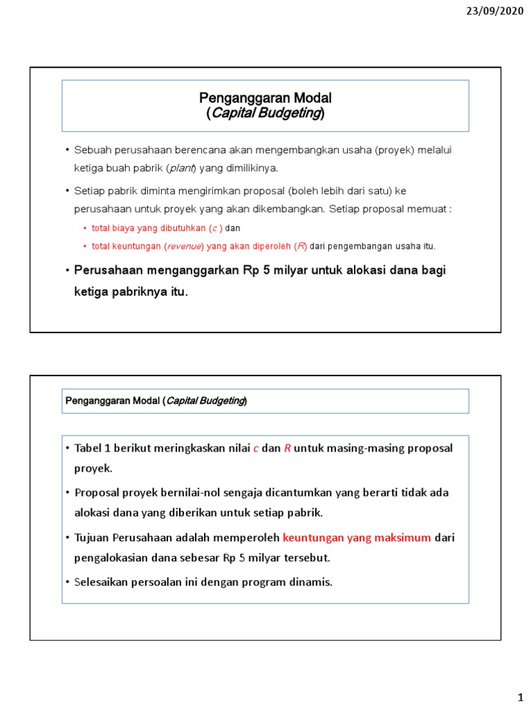 Program Dinamis - 5 PDF | PDF