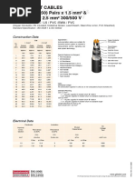 Data Sheet Kabel NYFGbY PDF | PDF | Electrical Conductor | Electrical ...