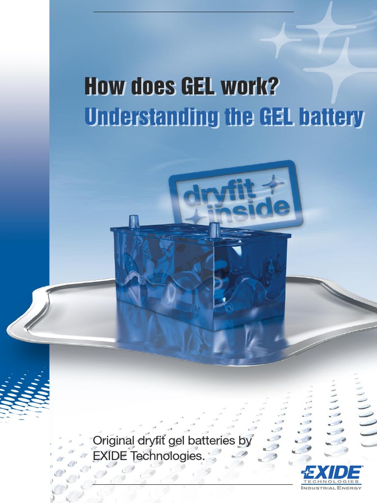How Does GEL Work?: Understanding The GEL Battery | PDF | Energy ...