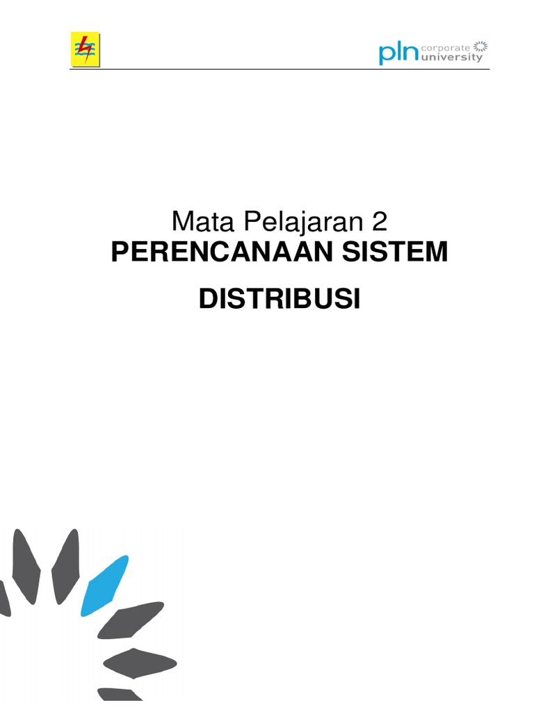 Perencanaan Sistem Distribusi PDF | PDF