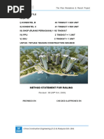 Handrail Installation Method Statement | PDF | Stairs | Screw