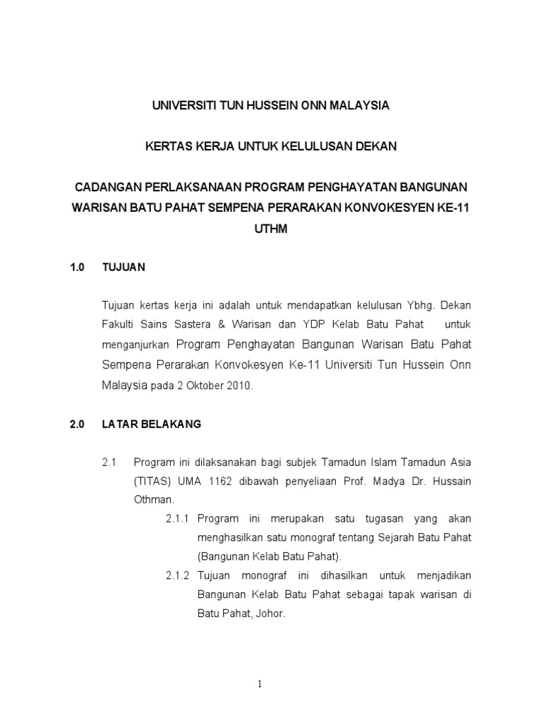 Contoh Proposal | PDF