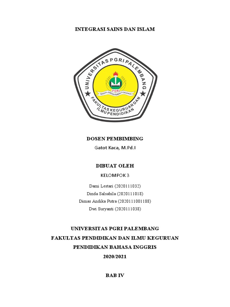 Integrasi Sains Dan Islam | PDF