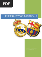 Football Project File Class 12 Physical Education | PDF | Lionel Messi ...