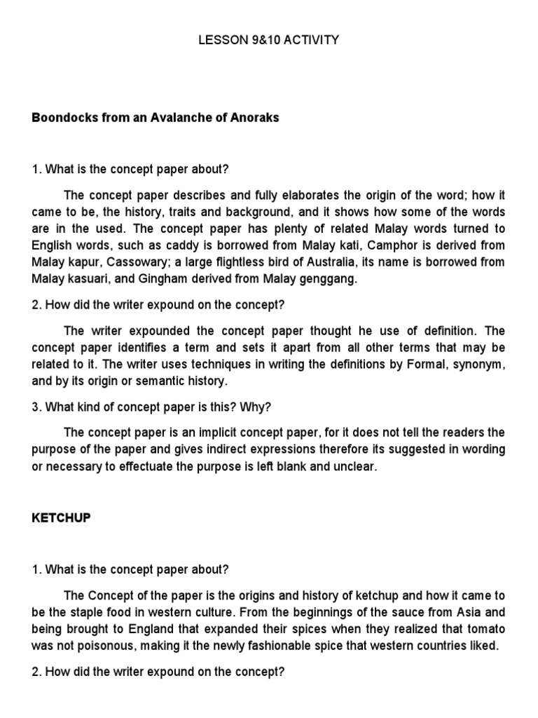 Eapp Humss 12 Lesson 9&10 Activity | PDF