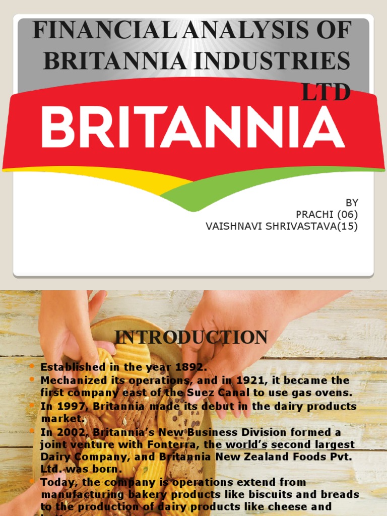 Financial Analysis of Britannia Industries LTD | PDF | Foods | Food And ...
