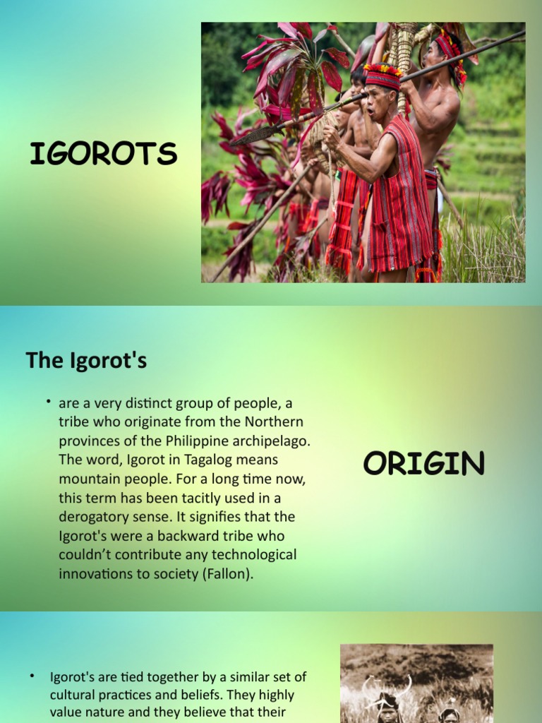 Igorots | PDF | Agriculture | Livestock Farming