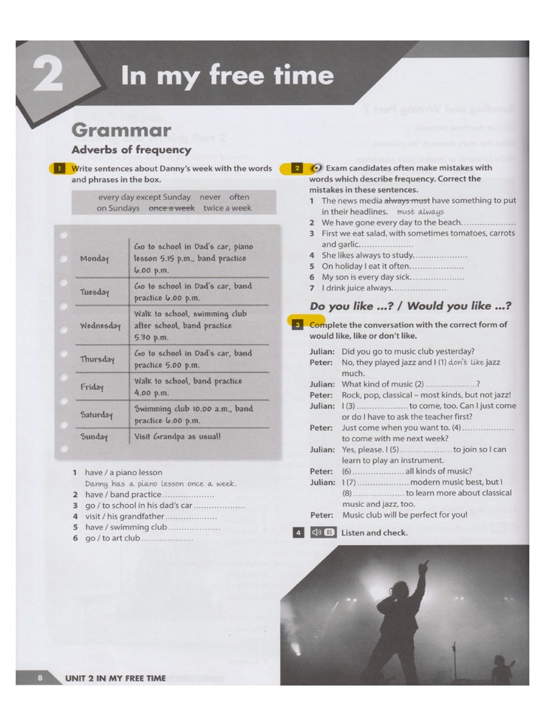 English Worksheet: in My Free Time | PDF