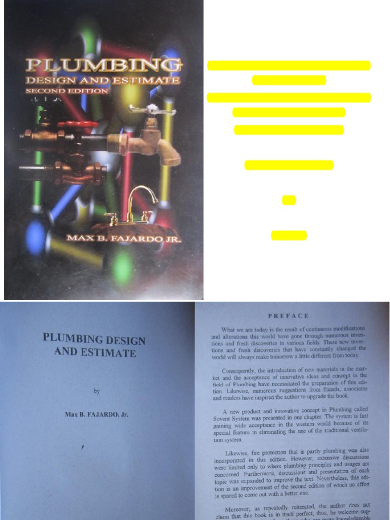 Plumbing Design and Estimate by - Max Fajardo | PDF