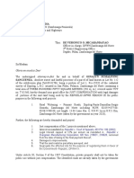 Sample Demolition Request Letter | PDF | Communication