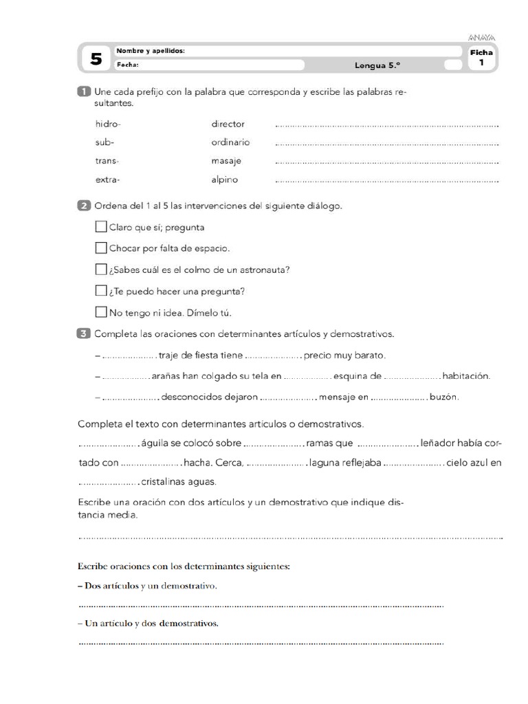 Repaso 5 Primaria | PDF