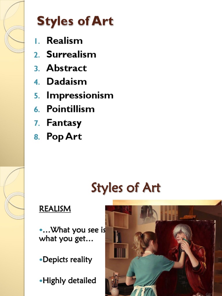 Styles of Art Movement | PDF