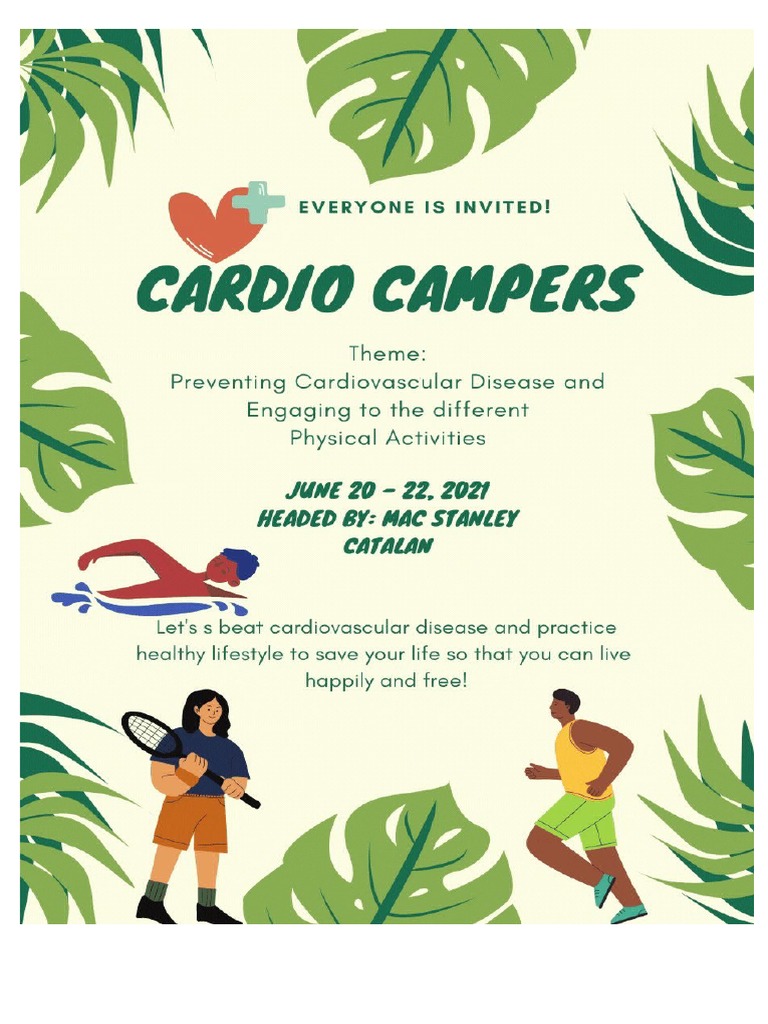 3 Days Camping Program | PDF | Cardiovascular Diseases | Physical Exercise
