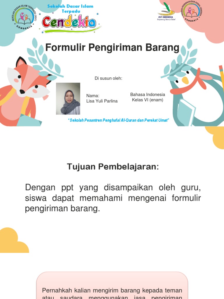13 Nov 2020 (Formulir Pengiriman Barang) | PDF