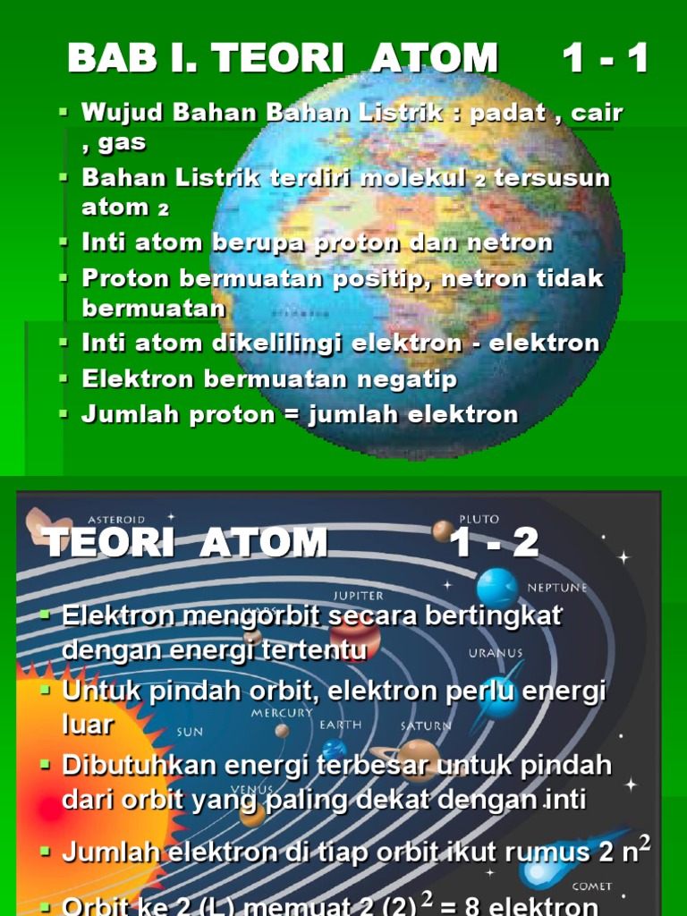 Teori Atom | PDF