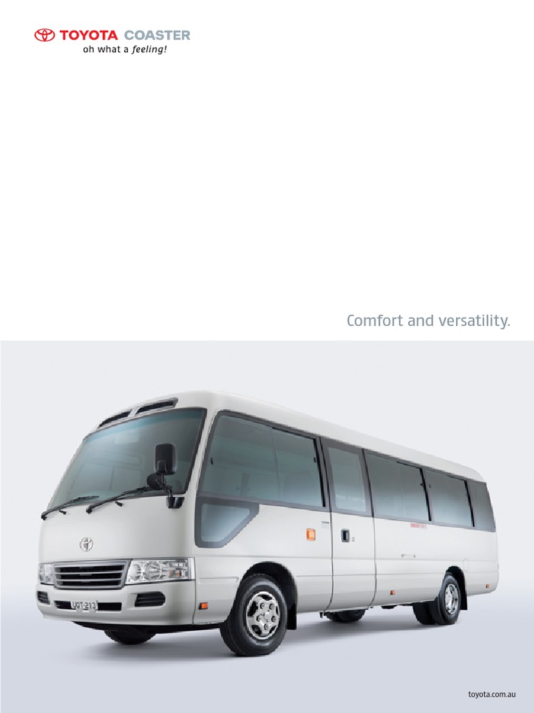 TOYOTA Coaster Especificaciones | PDF | Automatic Transmission | Diesel ...