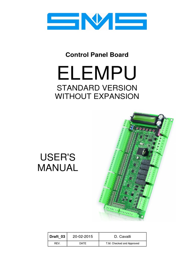 SMS Lift Controller | PDF | Elevator | Switch