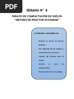 Ejercicio de Ensayo de Proctor Modificado | PDF | Ciencias de la Tierra | Jardinería Sostenible