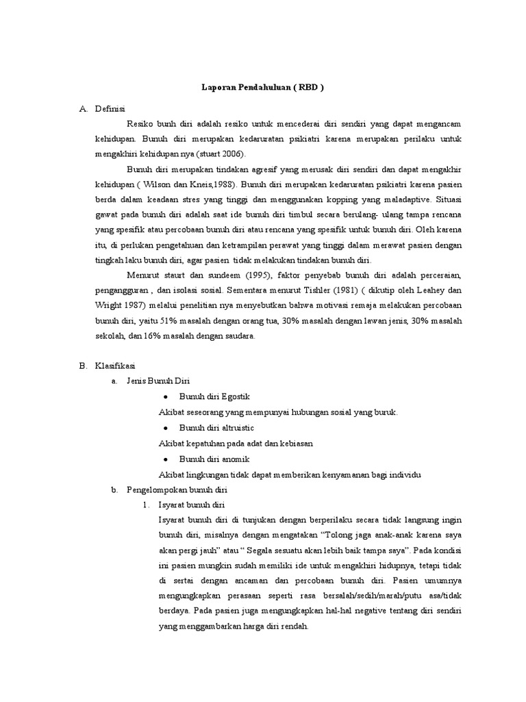 LP RBD - RPK Jiwa | PDF