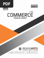 Commerce Textbook 1 | PDF | Money | Saving