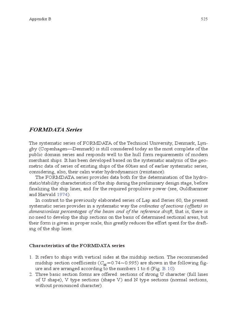 FORMDATA Series. Characteristics of The FORMDATA Series PDF | PDF ...