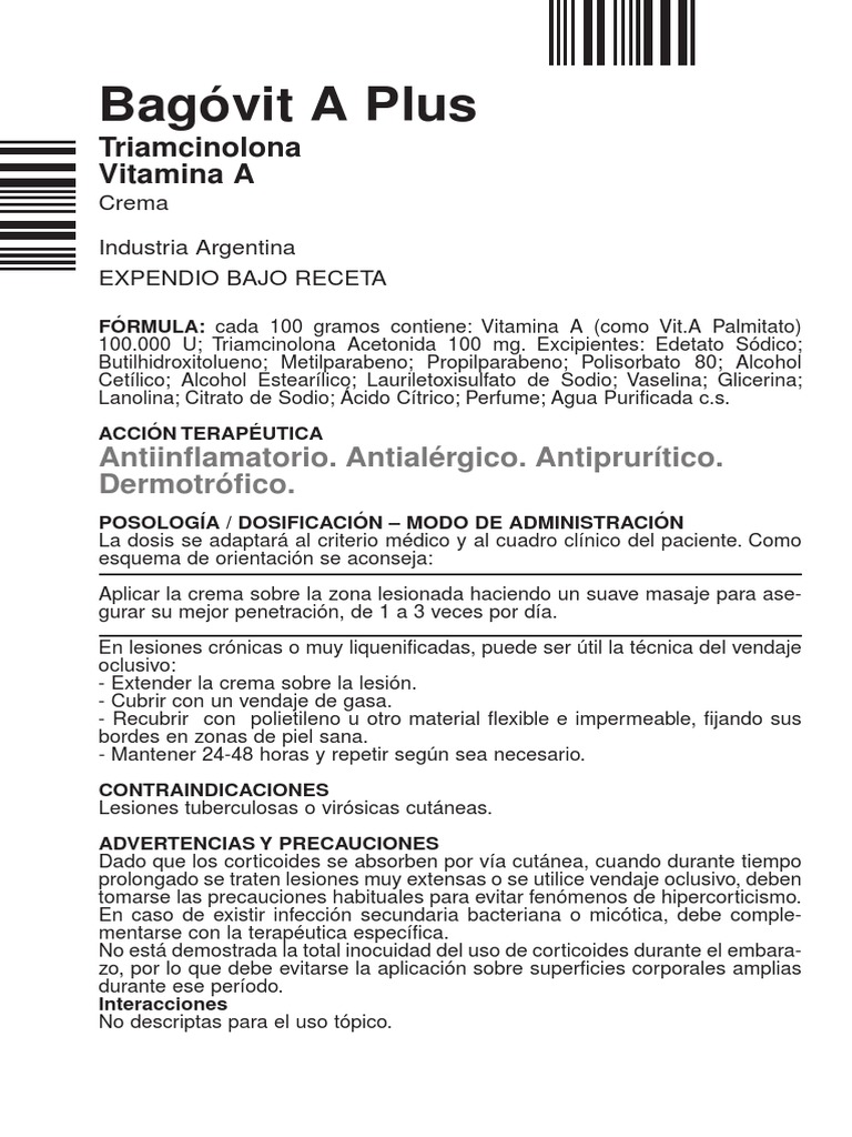Bagovit A Plus PDF | PDF | Medicamentos con receta | Drogas