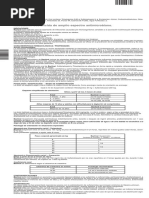 Bactrim Suspensión Oral - Ficha Técnica | PDF | Medicina CLINICA ...