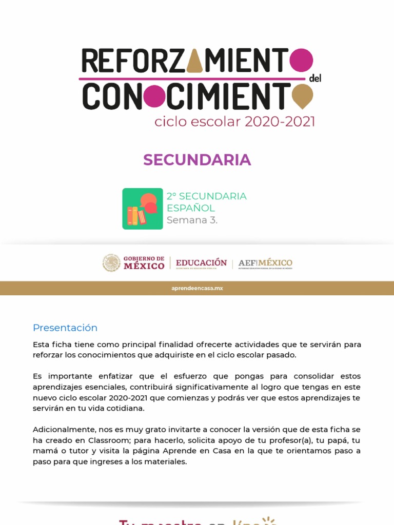 Cuadernillo Ficha Temática | PDF | Bibliografía | Aprendizaje