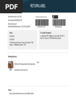 Return Label | PDF