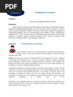 Module 1 English 110 Teaching and Assessment of Grammar | PDF | Phrase ...