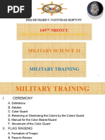 Basic Unit Formations 1 | PDF | Platoon | Reconnaissance