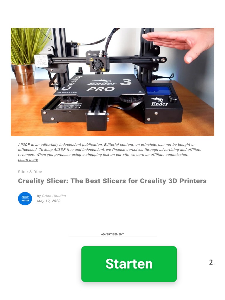 Creality Slicer - The Best Slicers For Creality 3D Printers - All3DP ...