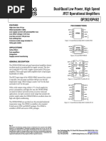 Low Cost JFET Input Operational Amplifiers ADTL082/ADTL084: Features Pin Configurations | PDF ...