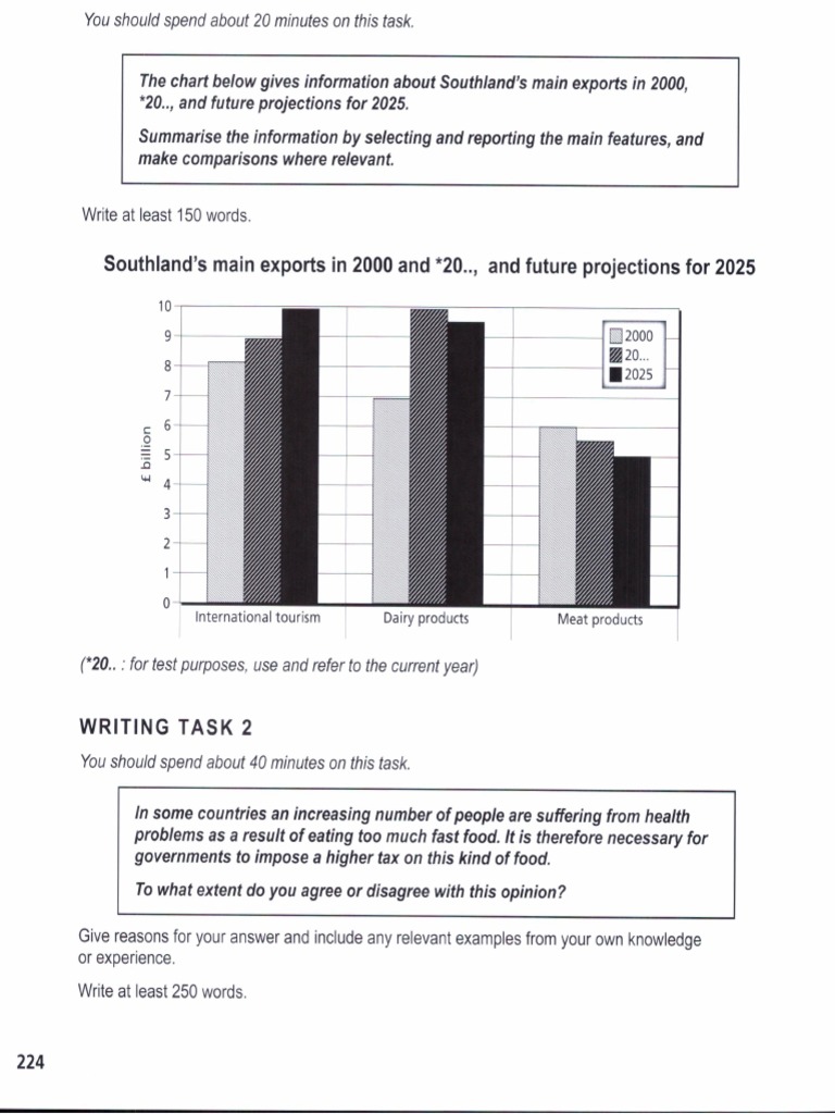 Writing - Task - 1 - and Task 2 | PDF