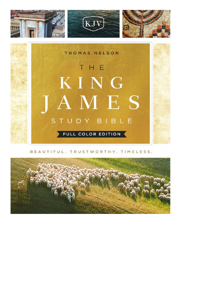 The King James Study Bible Full Color - Compress PDF | PDF | Jacob | Isaac