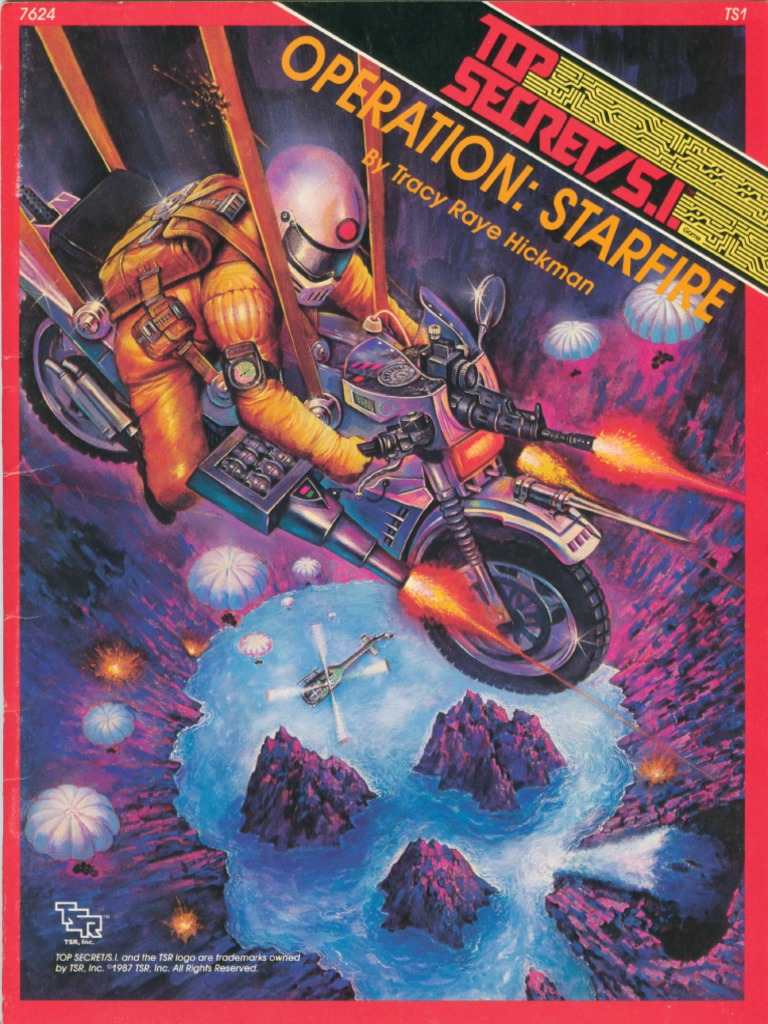 TSR Top Secret S.I. RPG - TS1 - Operation Starfire PDF | PDF