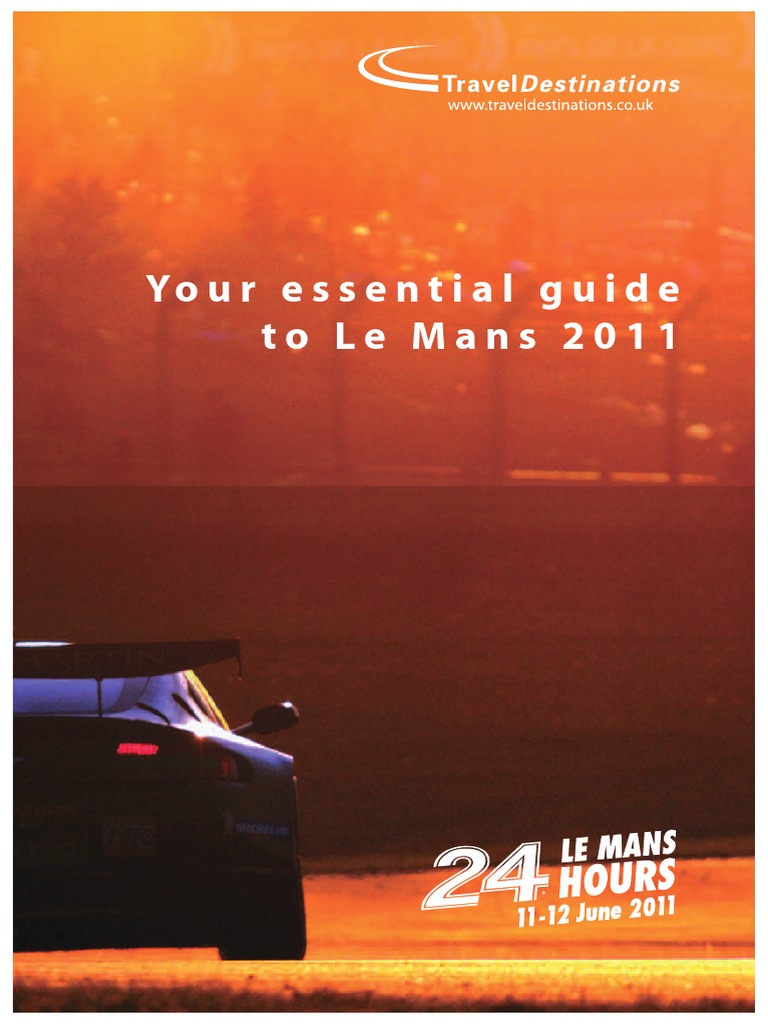 Le Mans Pocketguide | PDF | 24 Hours Of Le Mans | Campsite