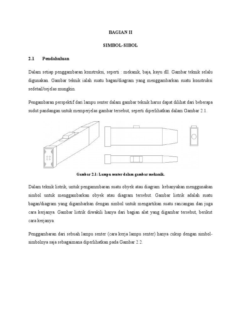 MODUL II - Simbol-Simbol Gamtek | PDF