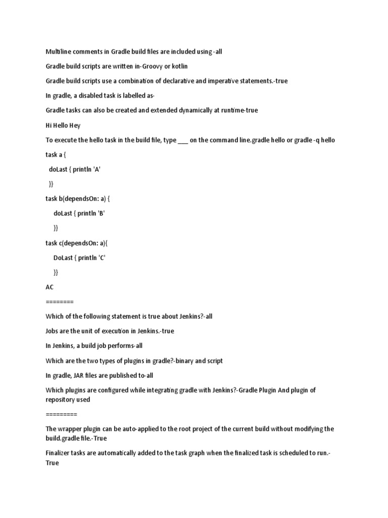 Gradle Resp | Download Free PDF | Java Virtual Machine | Java (Programming Language)