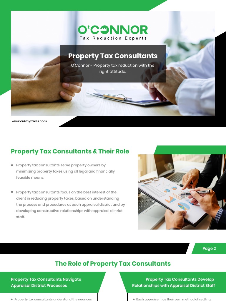 Property Tax Consultants & Their Rules | PDF | Property Tax | Real ...