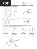 Geometry EOC Practice Test Solutions (Complete) | PDF | Tetrahedron | Area
