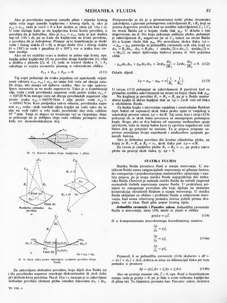 Mehanika Fluida Statika Fluida