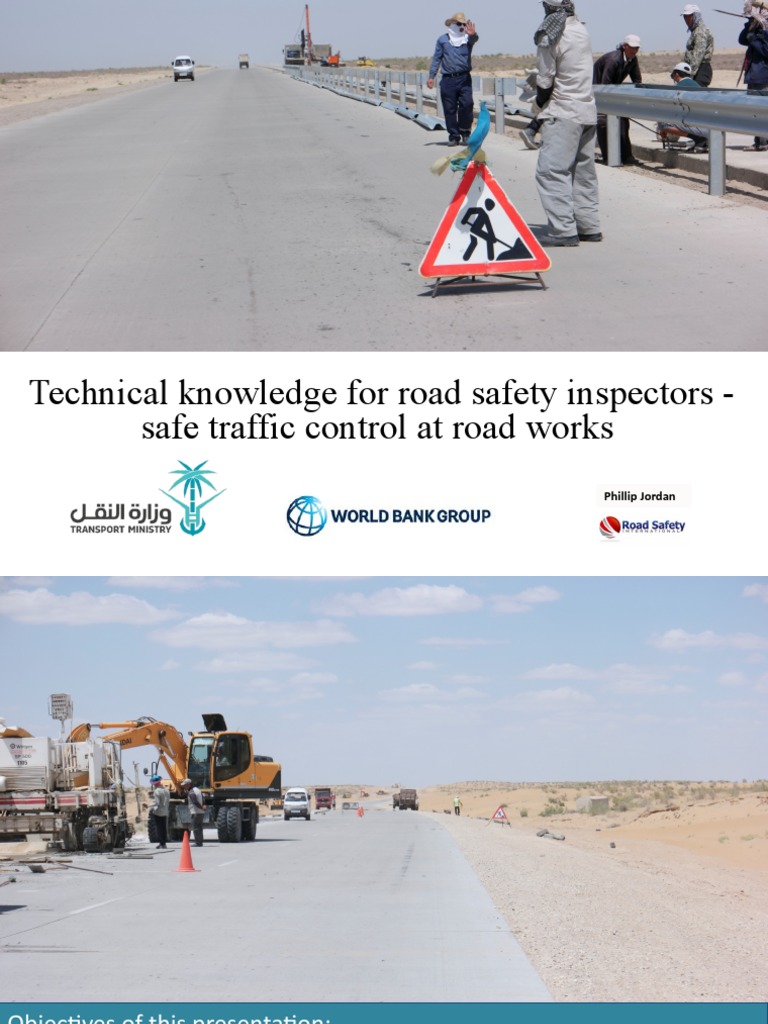 9 Safety at Road Works | PDF | Traffic | Road