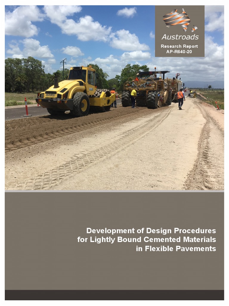 AP-R640-20-Design Procedures Lightly Bound Cemented Materials | PDF ...