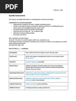 SAFE-T Protocol With C-SSRS - Unit Interventions | PDF | Suicide | Self ...