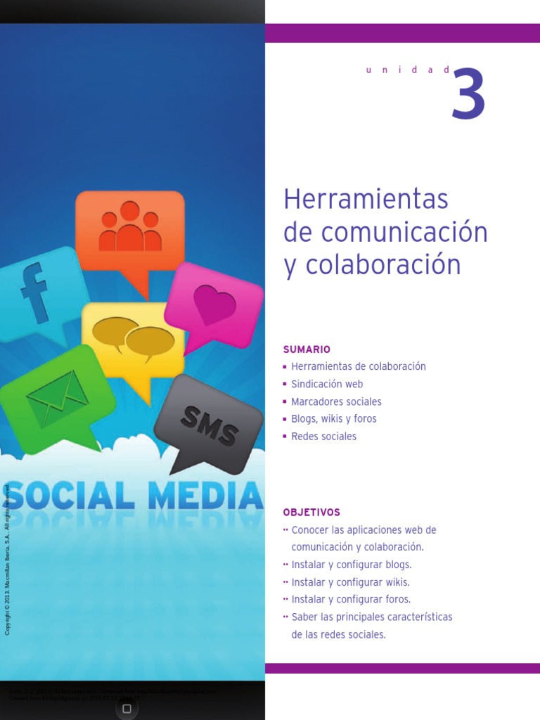 Lect Complementaria Esc8. Aplicaciones Web - (PG 63 - 76) | PDF | Foro de Internet | Wiki