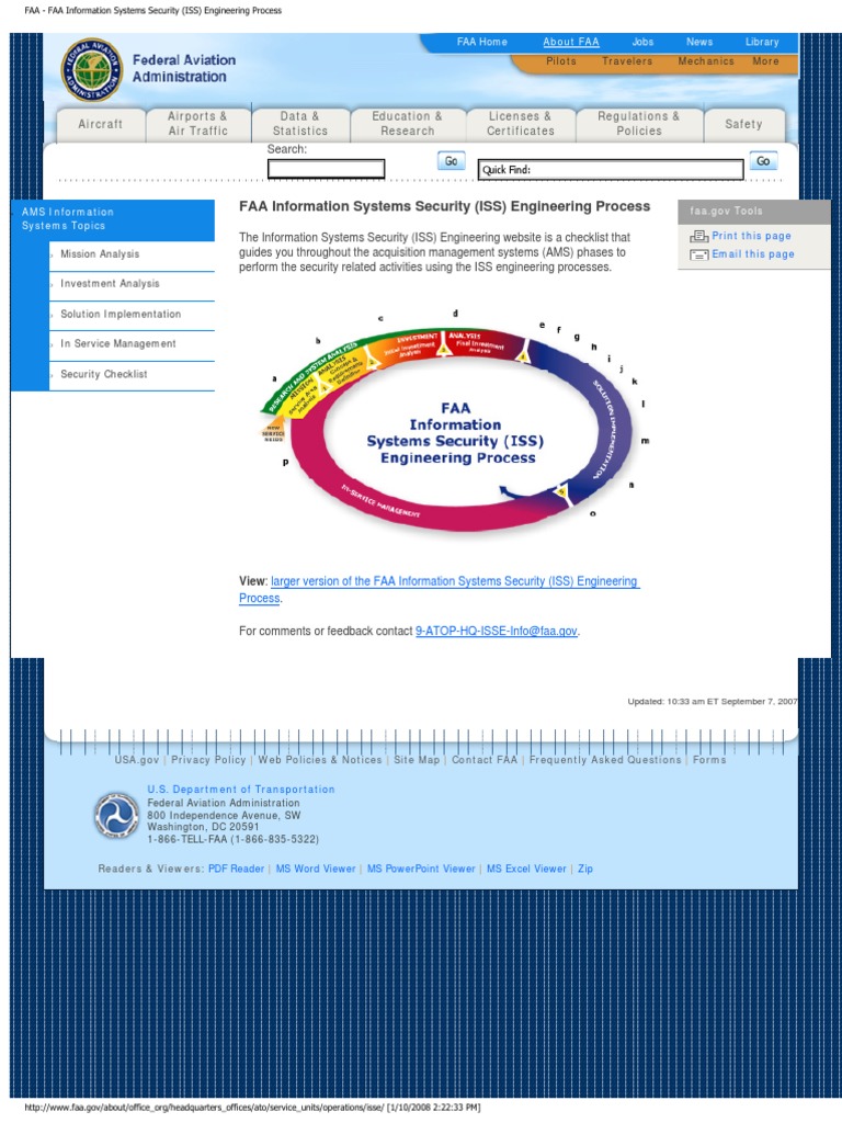 FAA ISS Engineering Process Guide | PDF | Federal Aviation ...