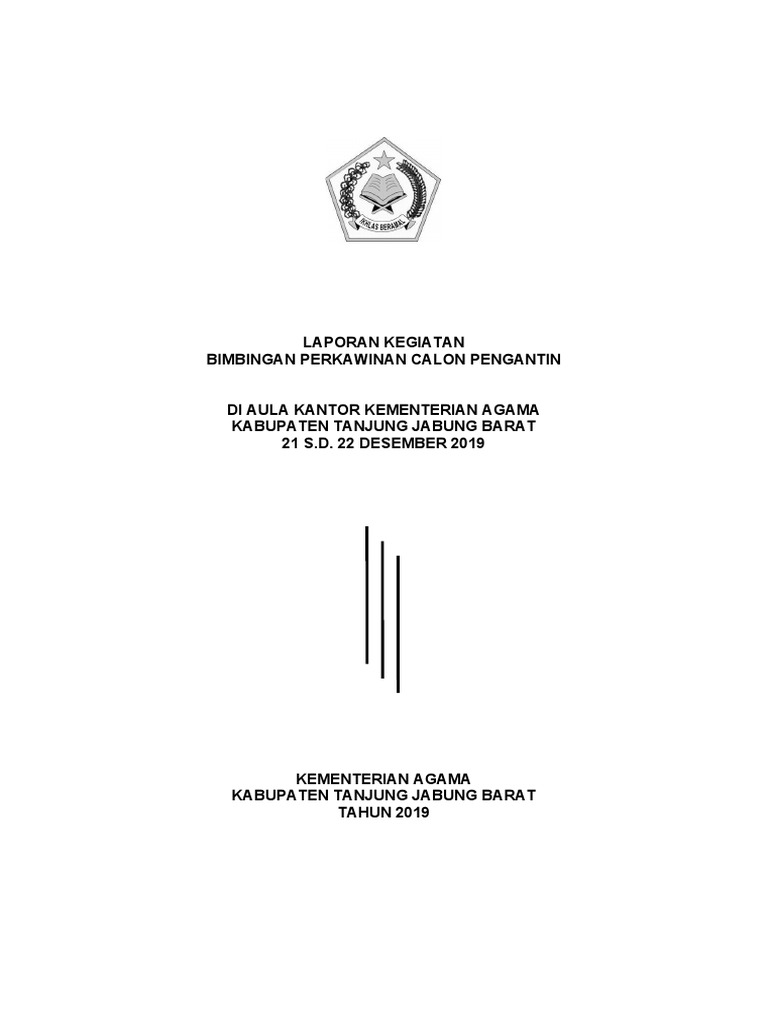 Cover Laporan Kegiatan Bimwin | PDF