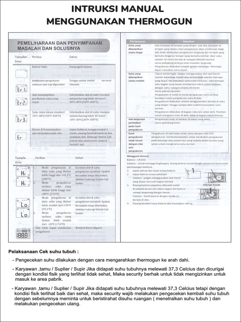 THERMOGUN | PDF