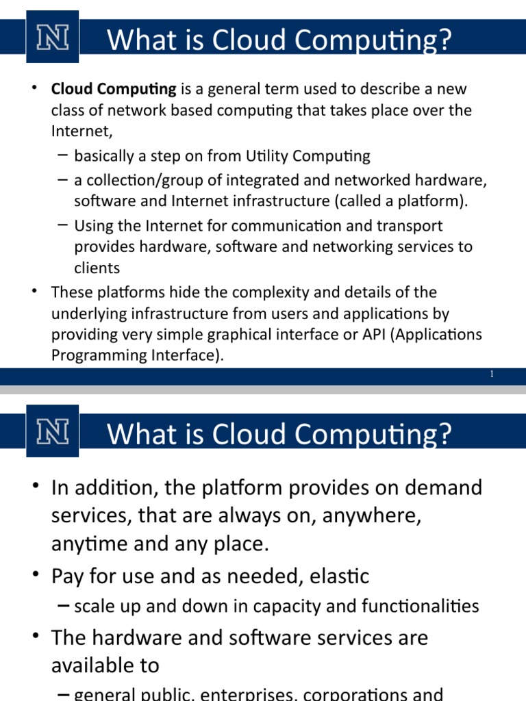 What Is Cloud Computing? | PDF | Virtual Machine | Cloud Computing